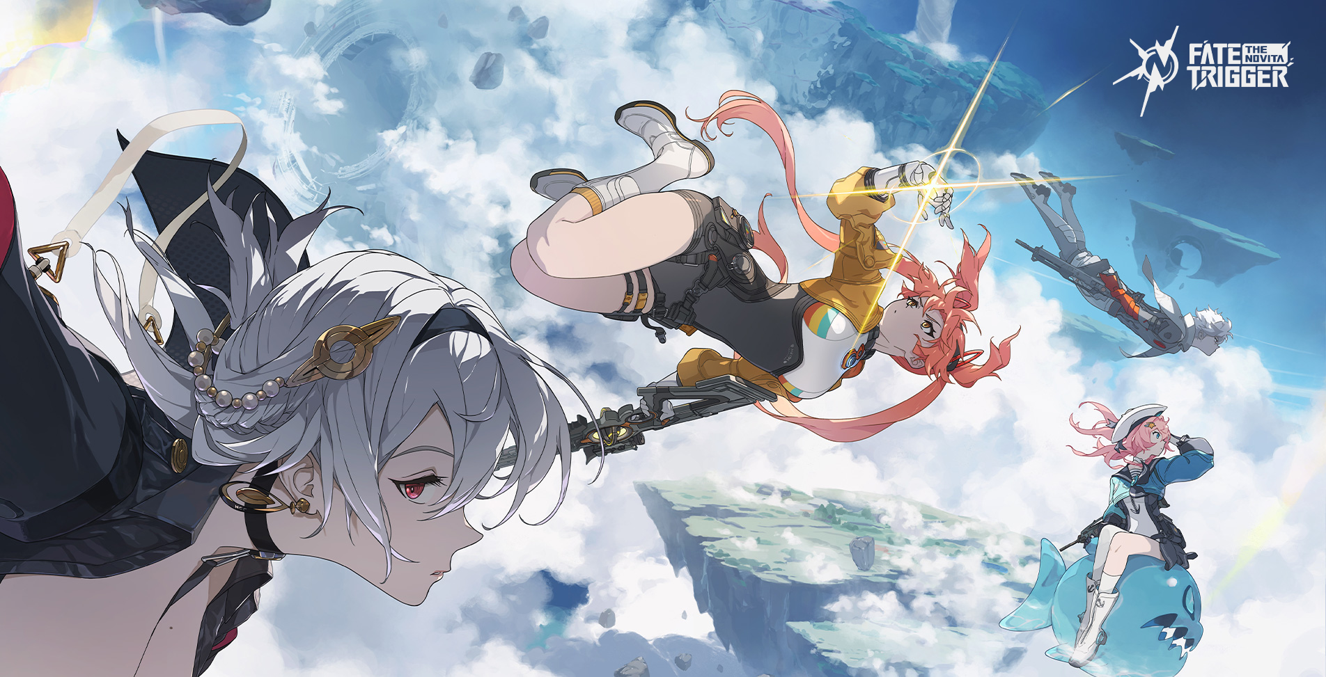 eos, nase, ryoin, and huxley (fate trigger: the novita) | Danbooru